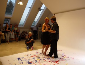 Museumsnacht 2011 im Atelier Sternentor: „Tango Argentino und Malerei“ von Gabriele Schmitz-Reum ...